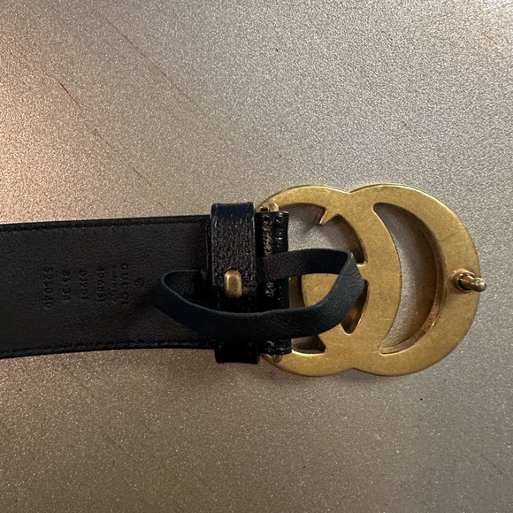 Gucci | Accessories | Gucci Womens Gg Leather Belt | Poshmark